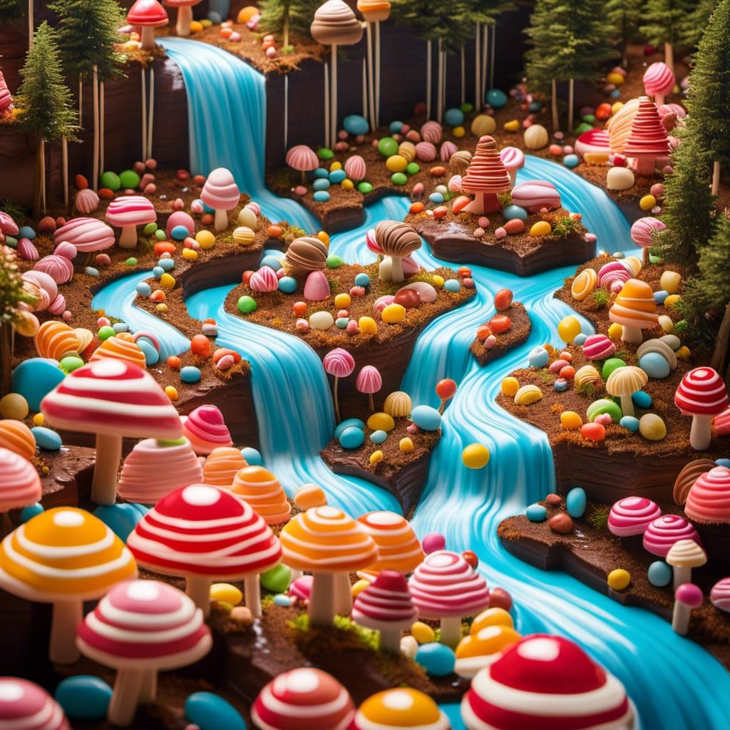 Candyland - AI Generated Artwork - NightCafe Creator