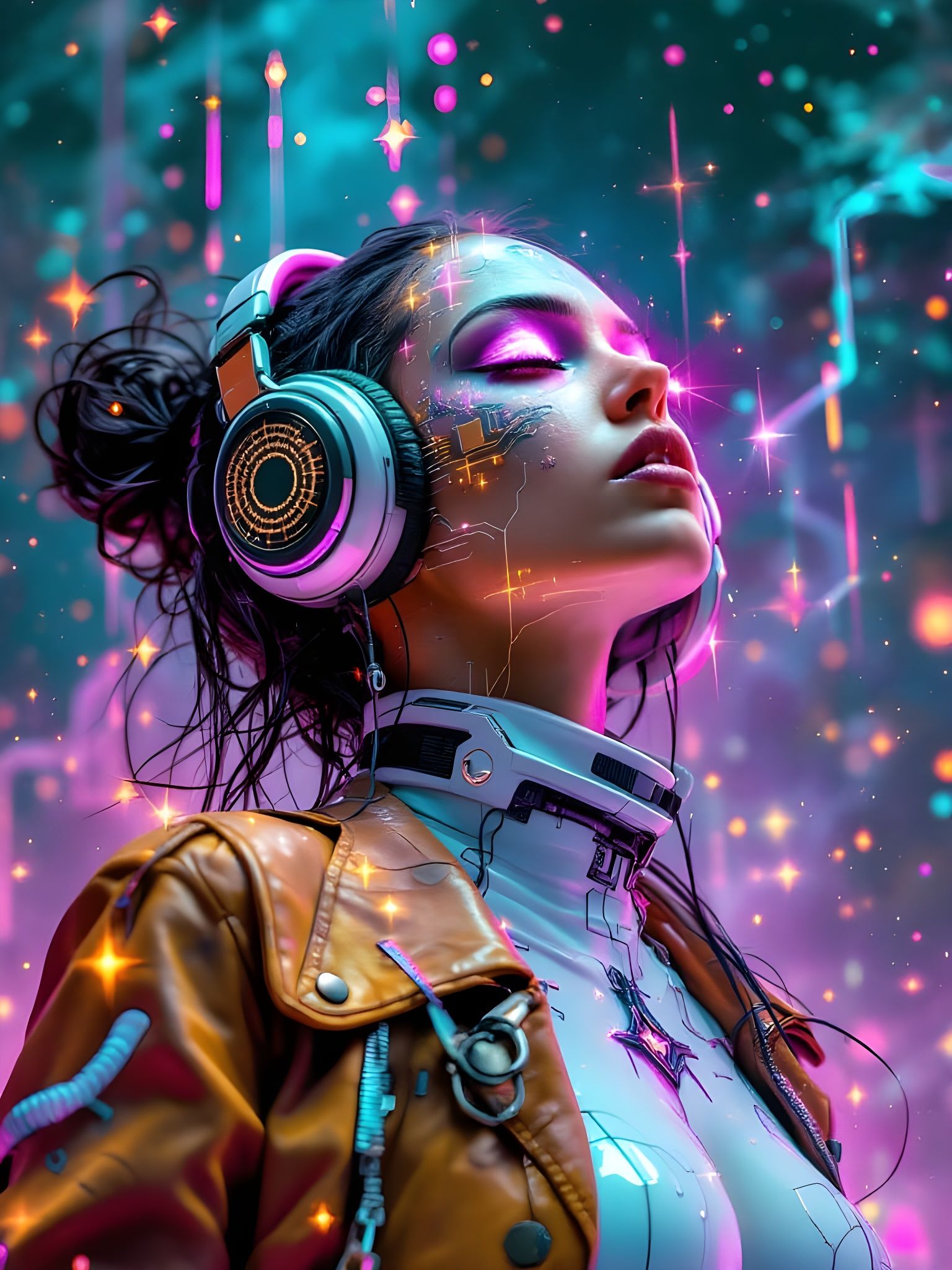 Synthwave cosmic spectrum - Synthwave cosmic spectrum