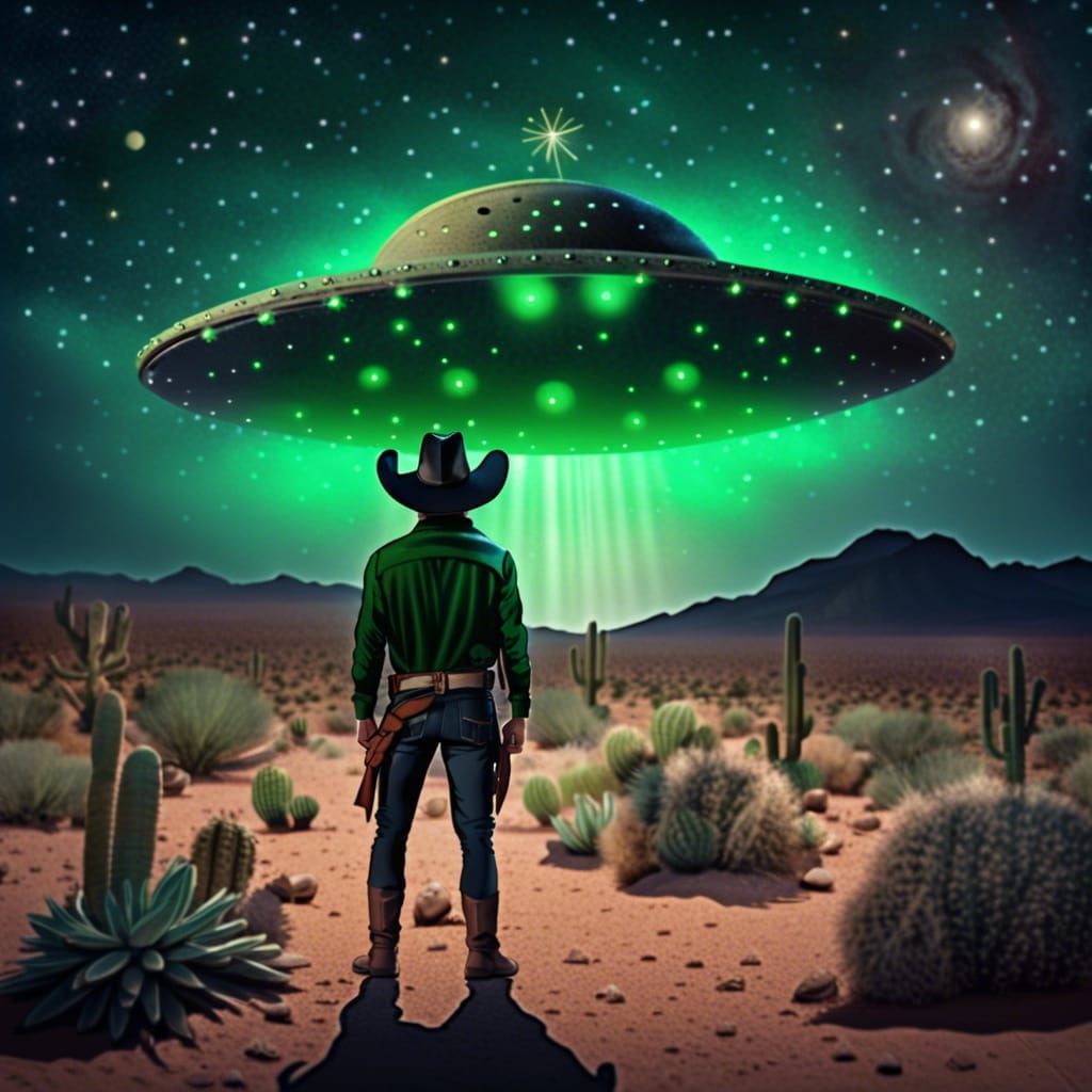 UFO's Calling - AI Generated Artwork - NightCafe Creator