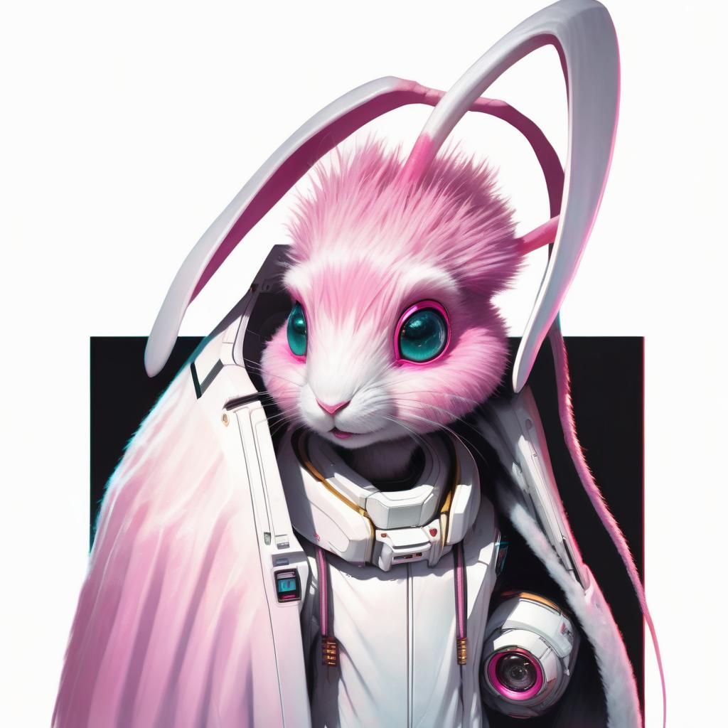 Alien Bun-Bun - AI Generated Artwork - NightCafe Creator