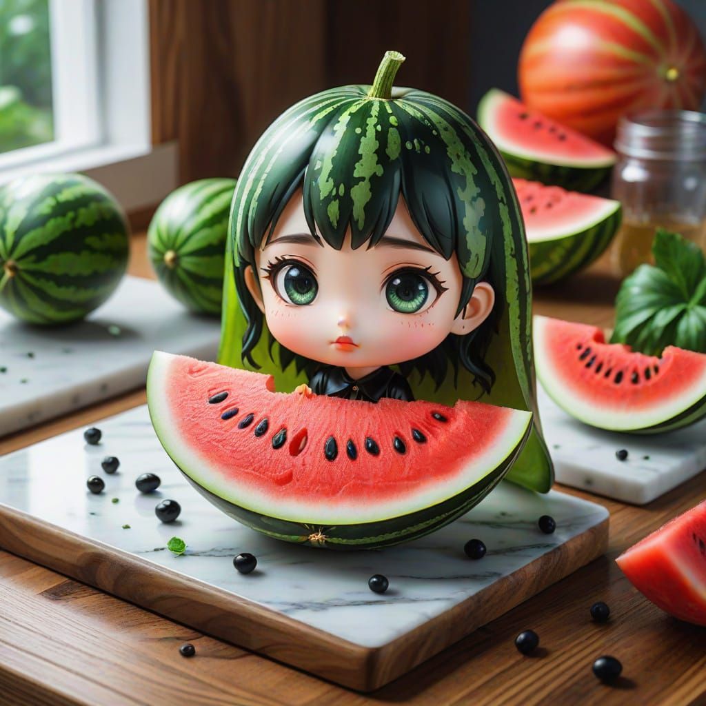 Clearly Chibi Watermelon - Clearly Chibi Watermelon