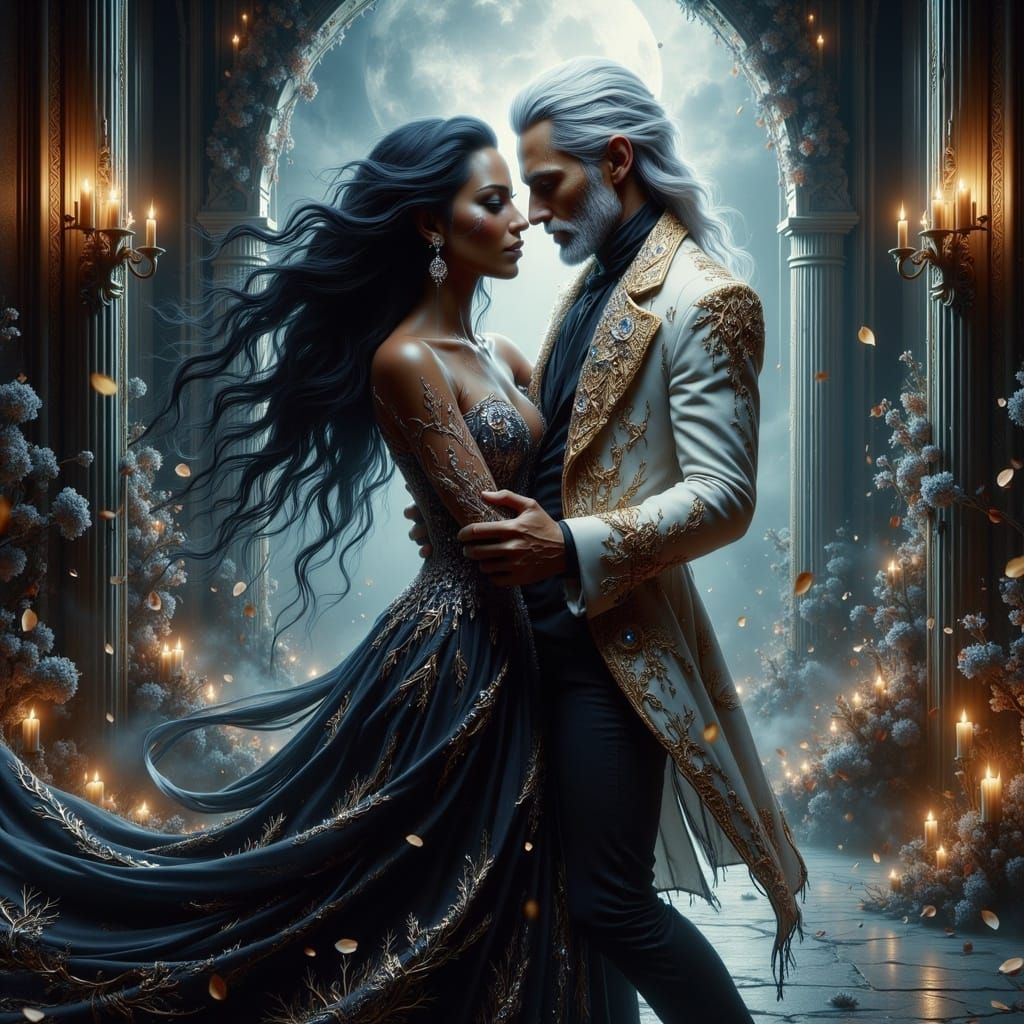 The Dual Tarot XIV "The Temperance" VI