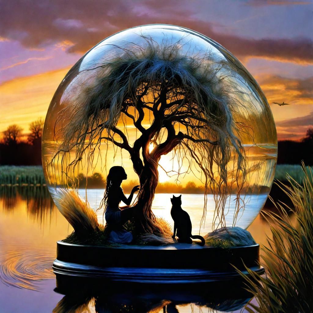 In my own world - AI Generated Artwork - NightCafe Creator