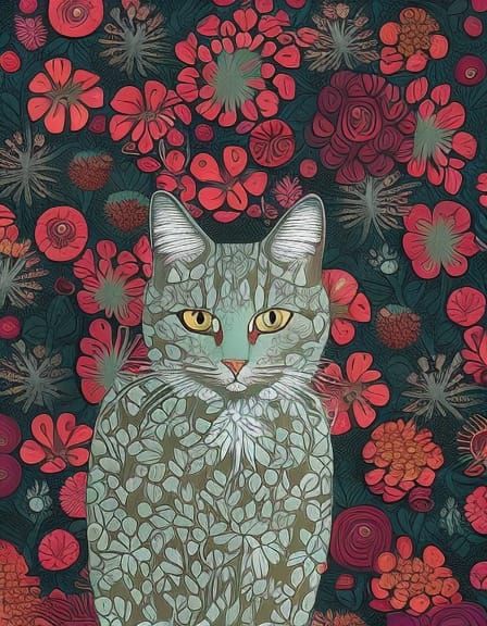 Cat. - AI Generated Artwork - NightCafe Creator