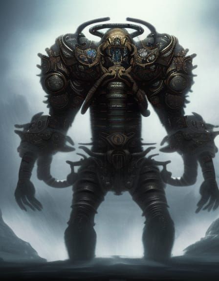 Alien Automaton - AI Generated Artwork - NightCafe Creator