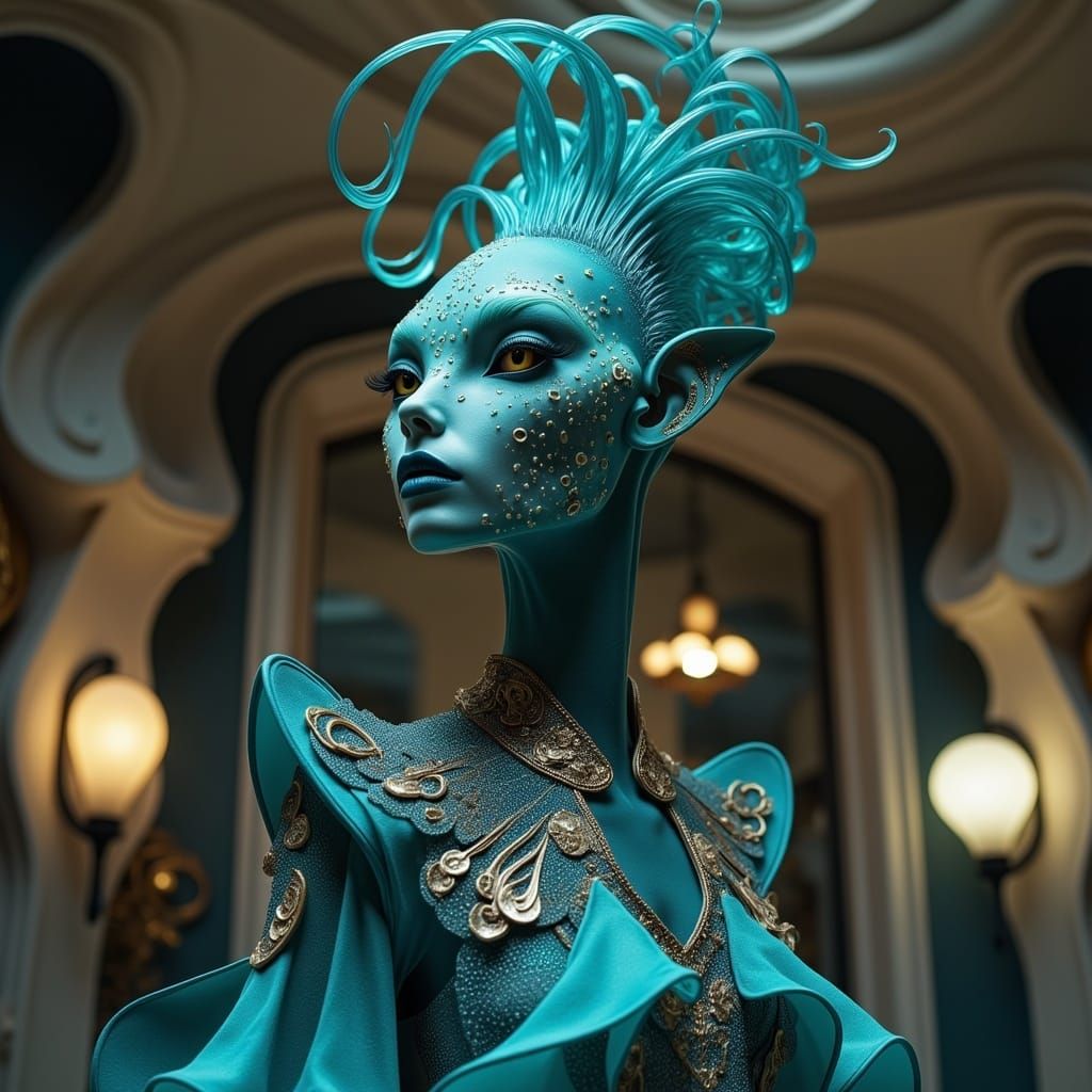 Royal Alien Portrait - Royal Alien Portrait