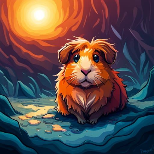 My Favorite Guinea Pig - AI Generated Artwork - NightCafe Creator
