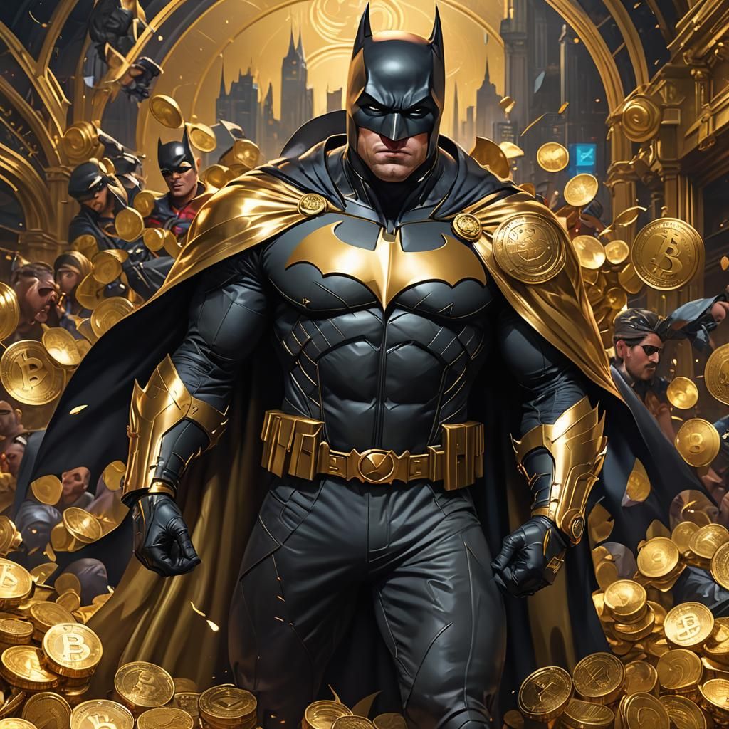 BTC Batman - AI Generated Artwork - NightCafe Creator