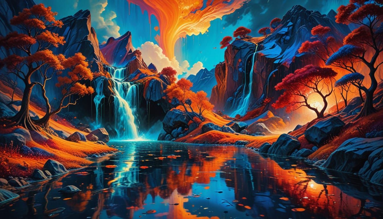 Dripping Landscape - Dripping Landscape