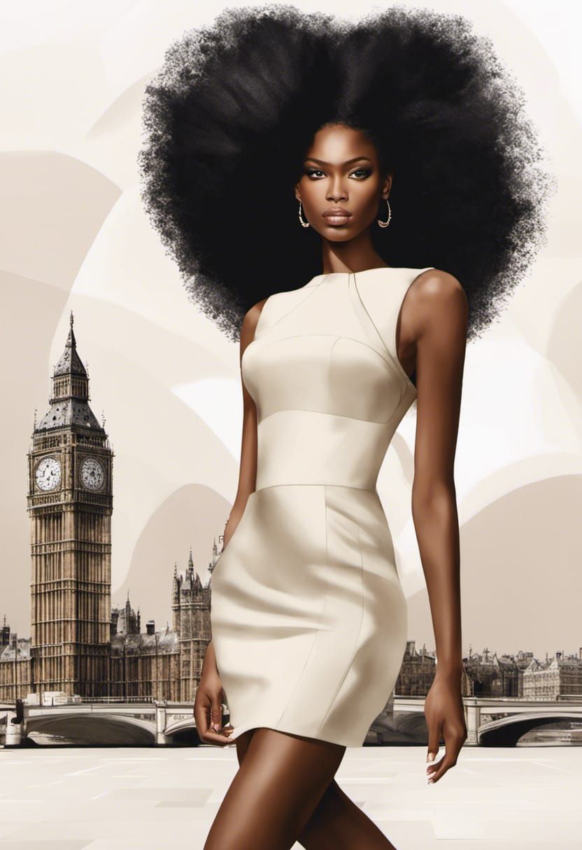 Top model in London - AI Generated Artwork - NightCafe Creator