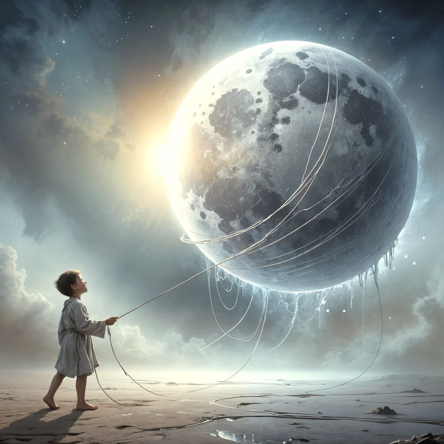 How to catch the moon? - How to catch the moon?