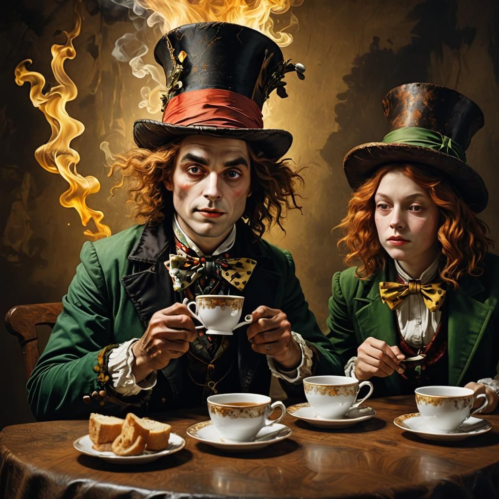 The Mad Hatter - AI Generated Artwork - NightCafe Creator