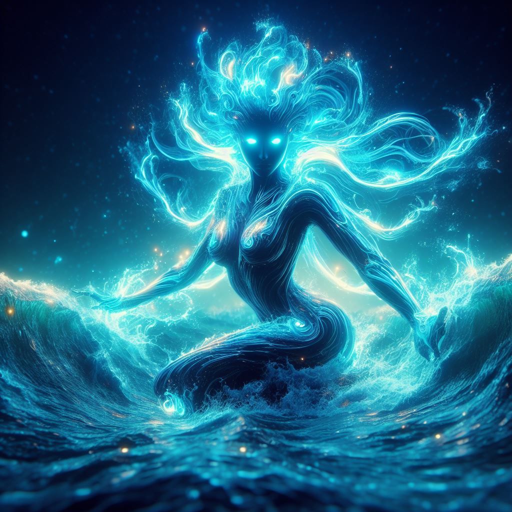 Water Entity - AI Generated Artwork - NightCafe Creator