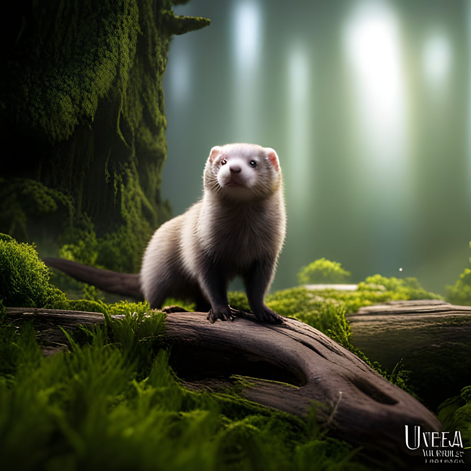Beautiful ferret - AI Generated Artwork - NightCafe Creator