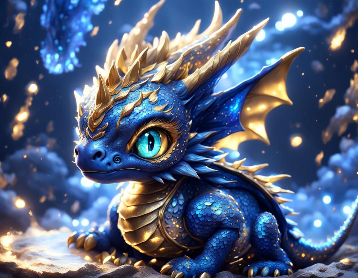 Baby Dragon - AI Generated Artwork - NightCafe Creator