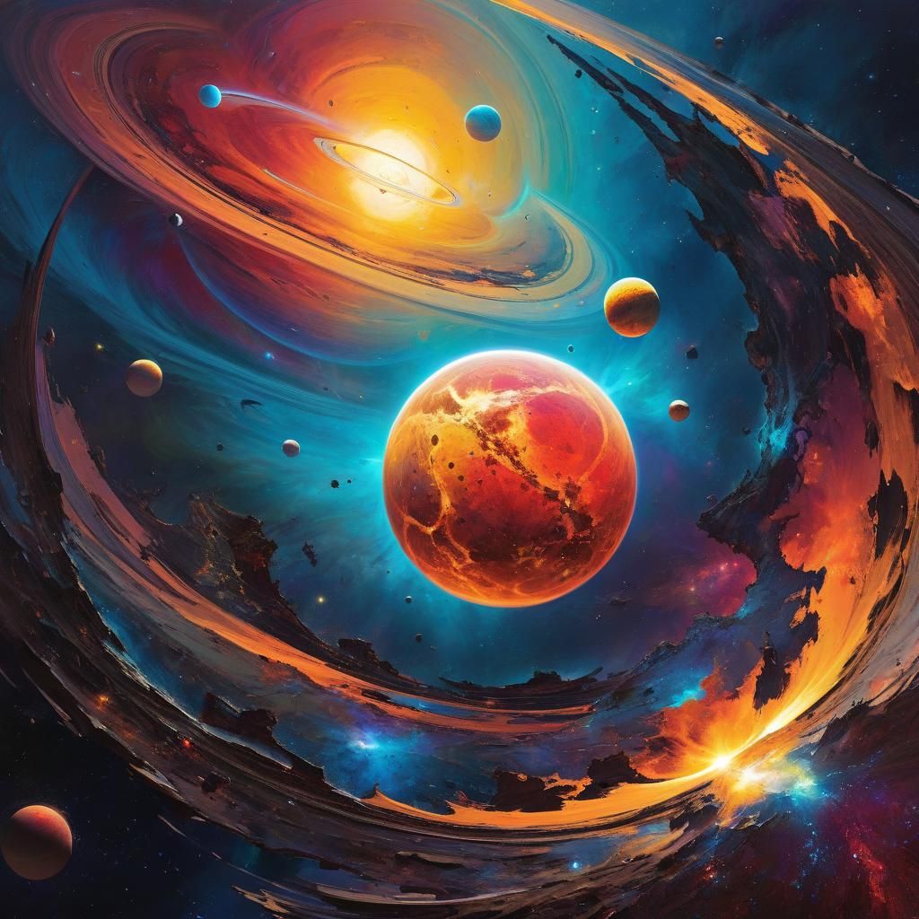 Galactic Forces - AI Generated Artwork - NightCafe Creator