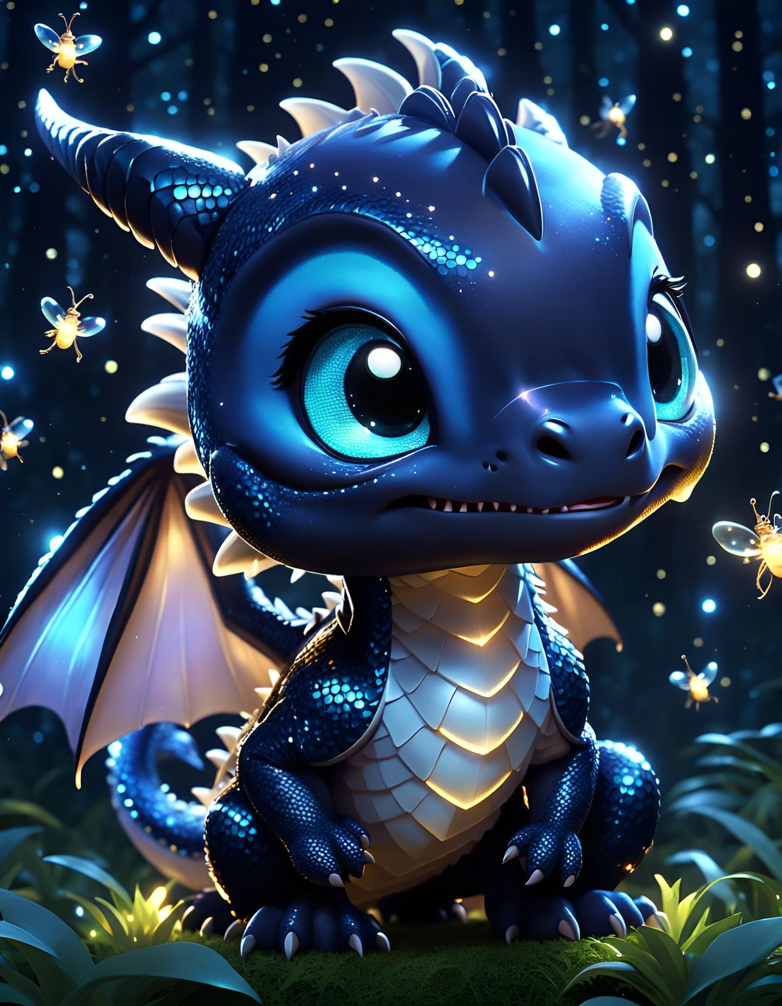 Night Hawk Dragon - AI Generated Artwork - NightCafe Creator