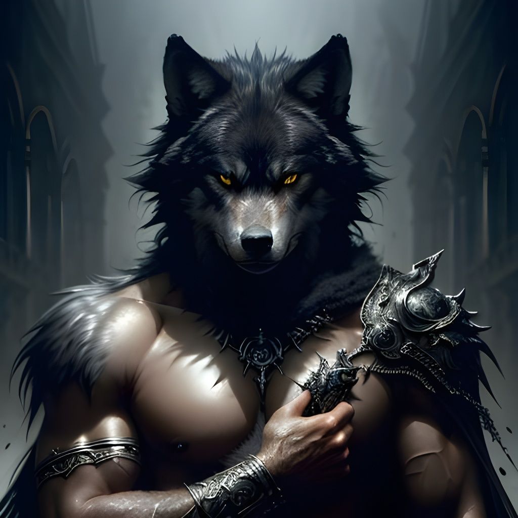 Werwolf pt.2 - AI Generated Artwork - NightCafe Creator