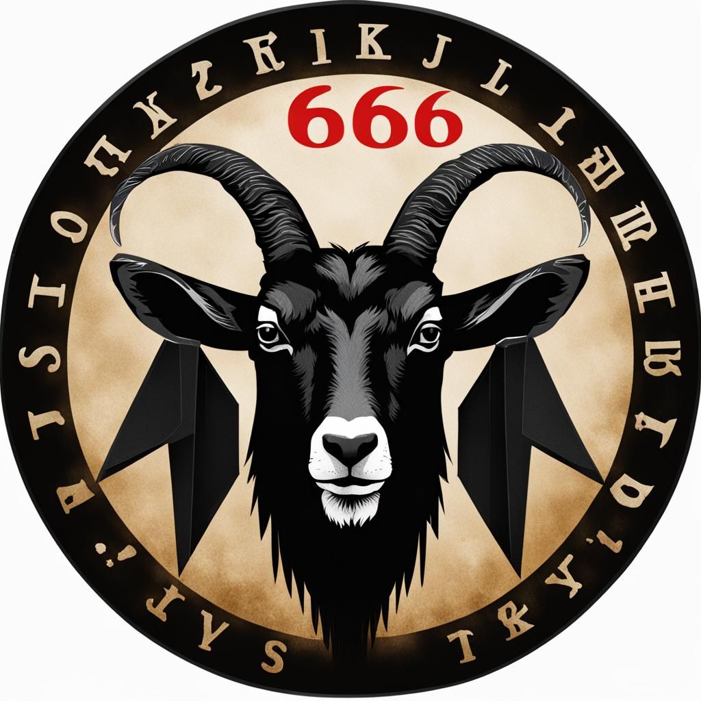 666 Goats - AI Generated Artwork - NightCafe Creator