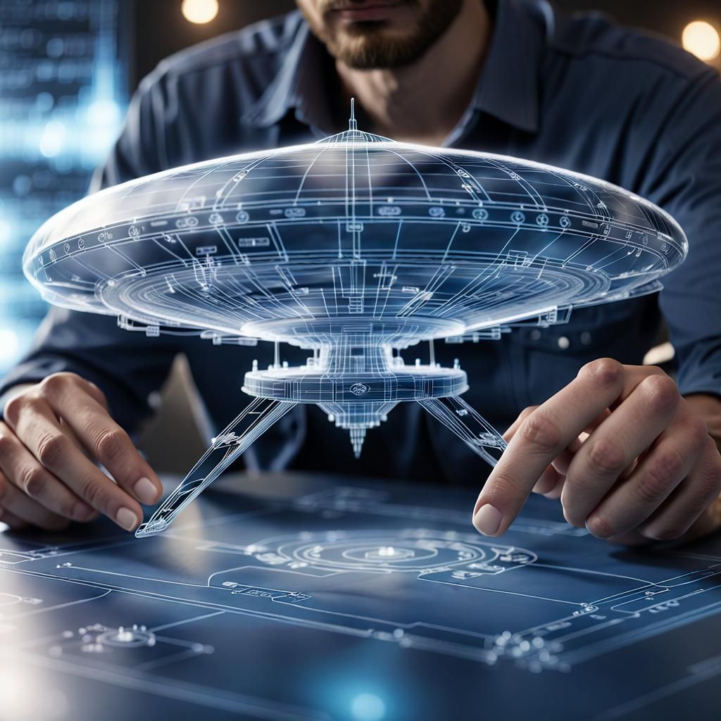 Hologram - AI Generated Artwork - NightCafe Creator