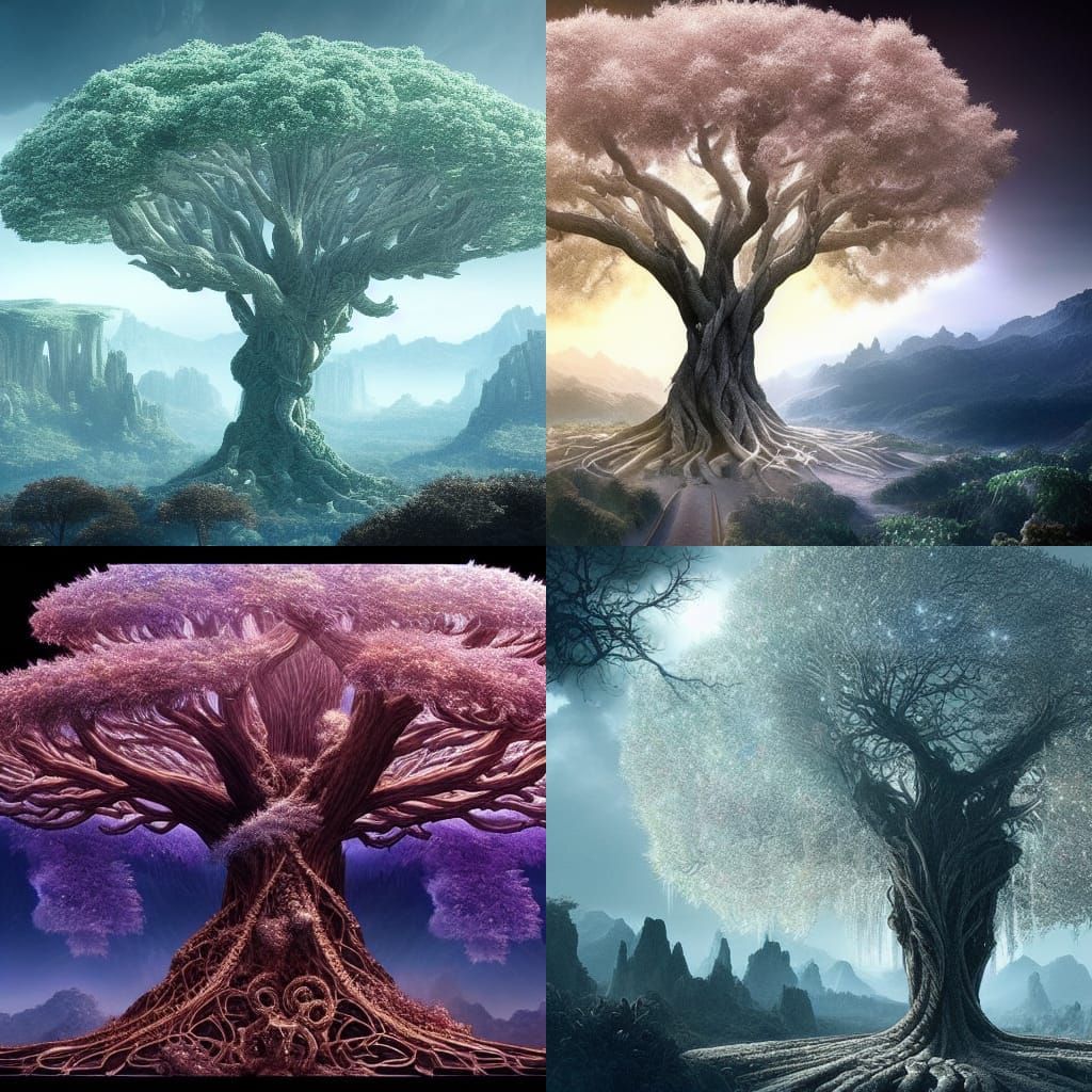 tree of life - AI Generated Artwork - NightCafe Creator