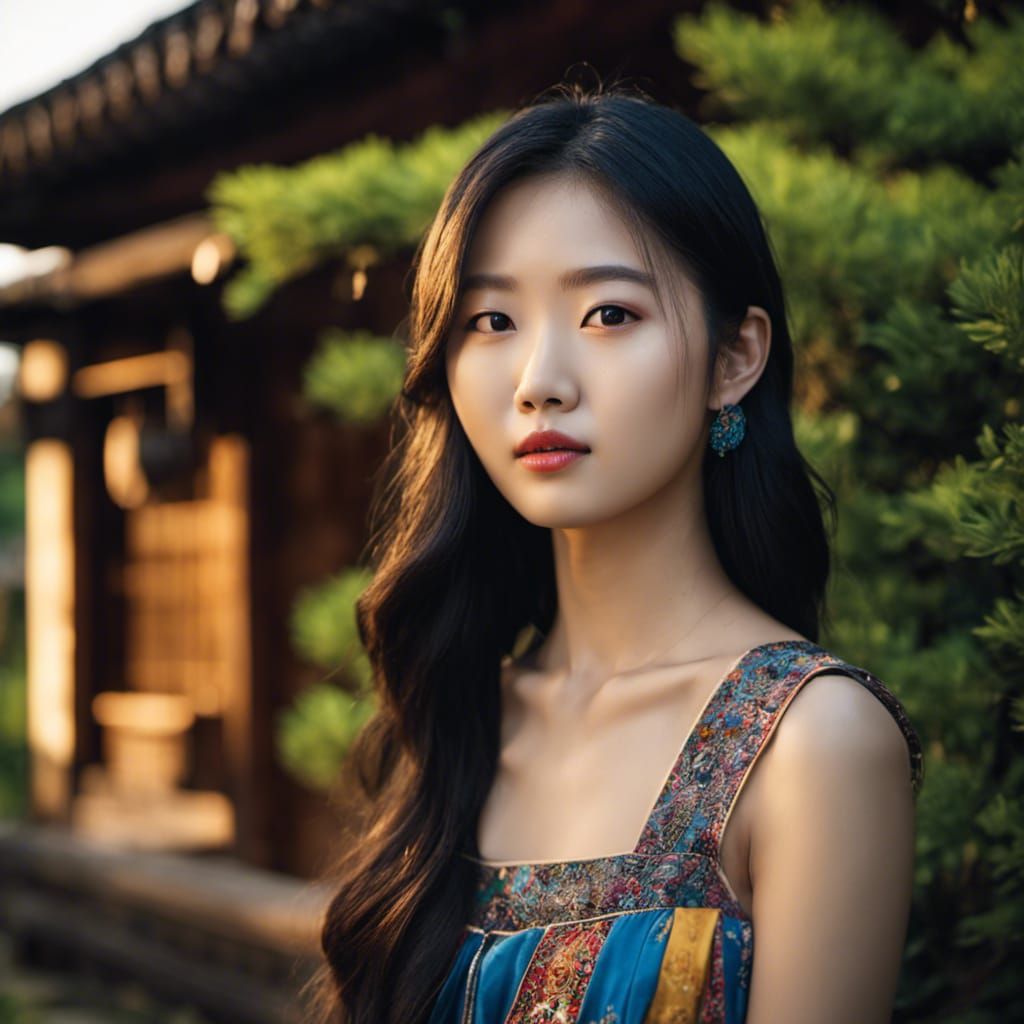 beautiful korean - AI Generated Artwork - NightCafe Creator