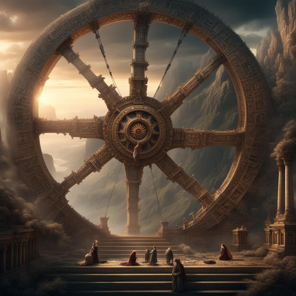 The Wheel ©️ - AI Generated Artwork - NightCafe Creator
