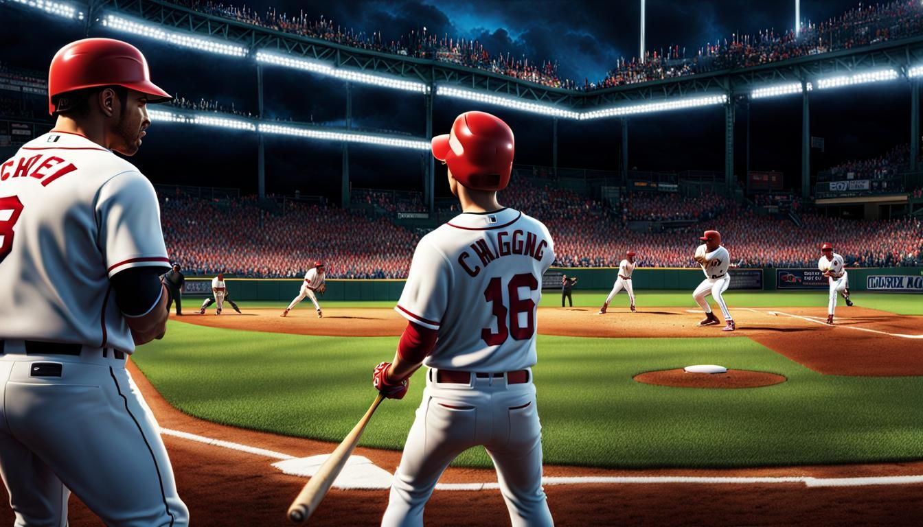 Baseball Player - AI Generated Artwork - NightCafe Creator