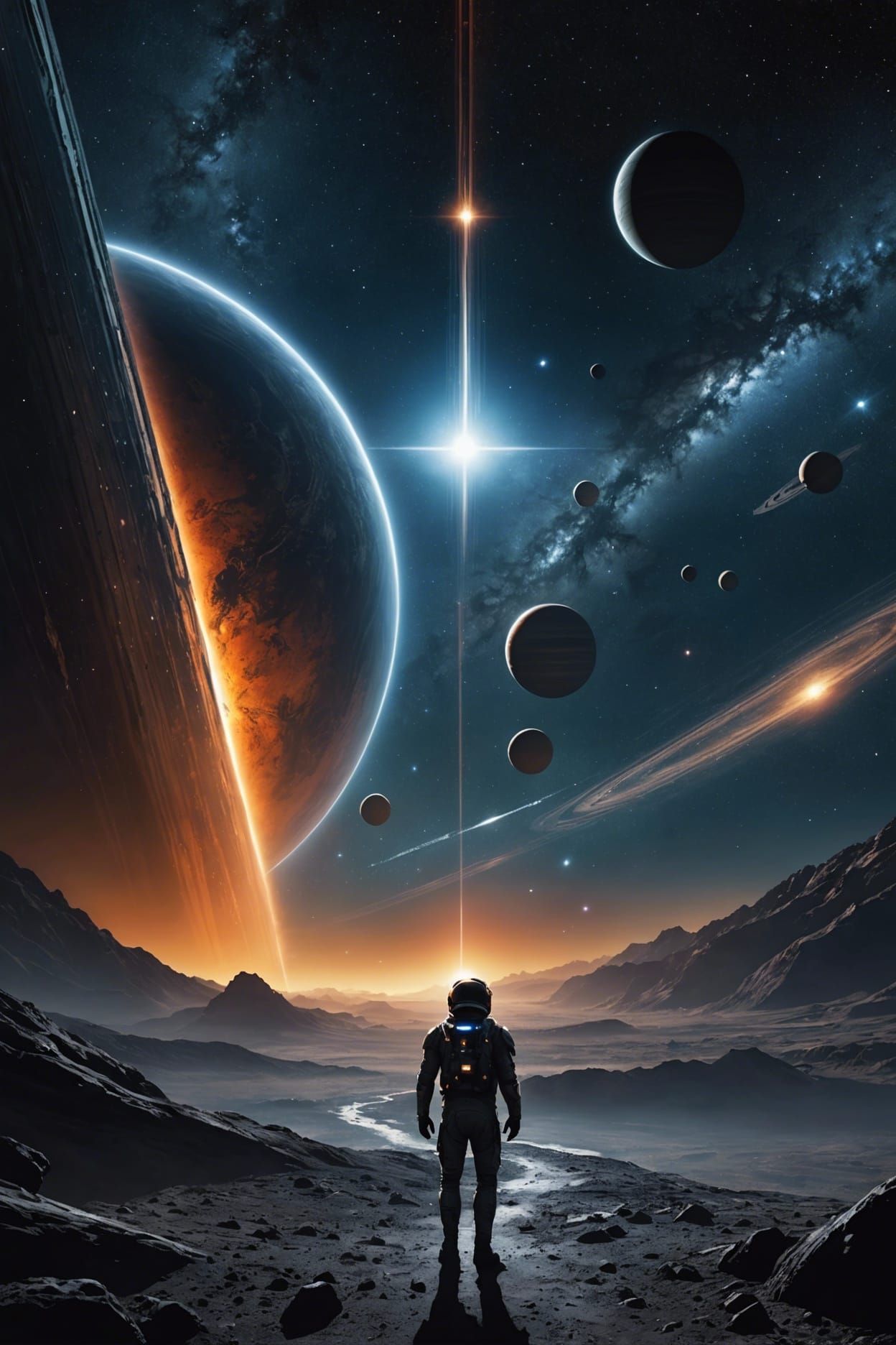 A Very Distant Sun - AI Generated Artwork - NightCafe Creator