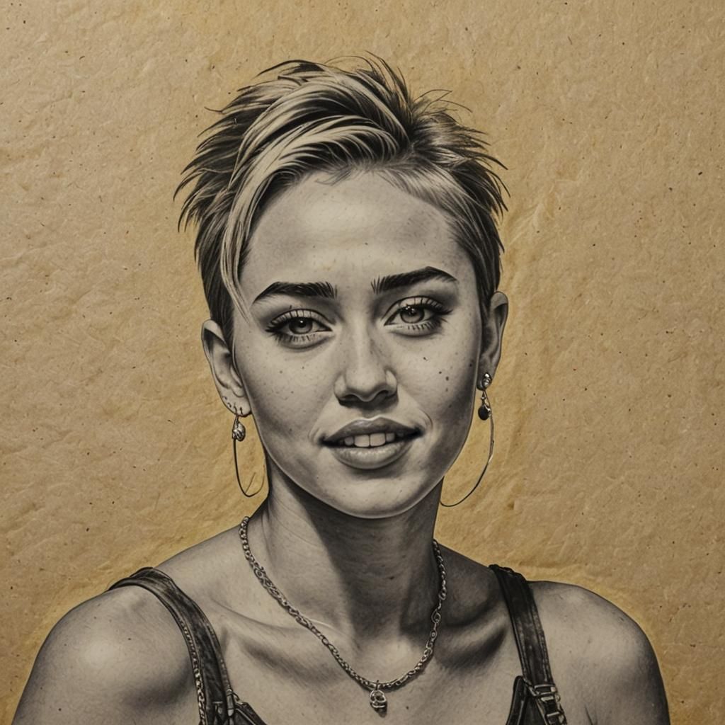 Miley - AI Generated Artwork - NightCafe Creator