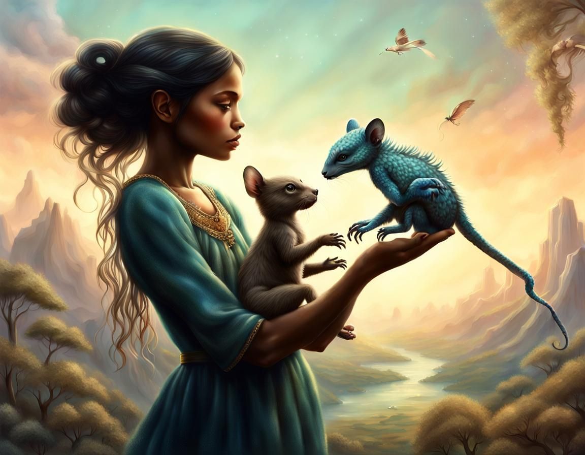 Somewhere out there, on another planet - AI Generated Artwork ...