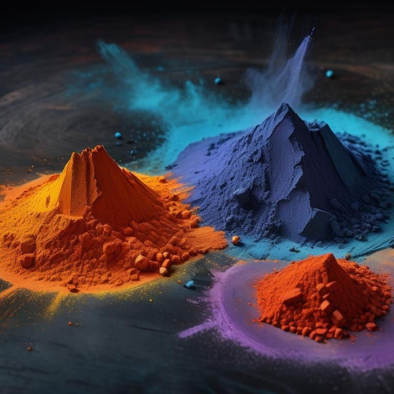 Deconstructing Chalk - AI Generated Artwork - NightCafe Creator