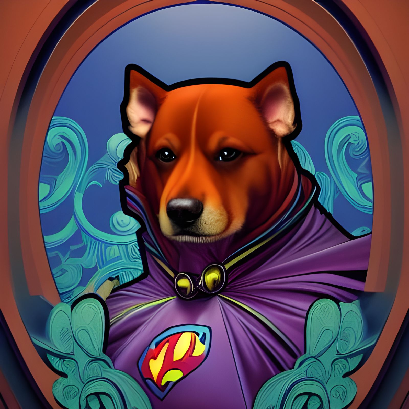 SUPER-DOG - AI Generated Artwork - NightCafe Creator