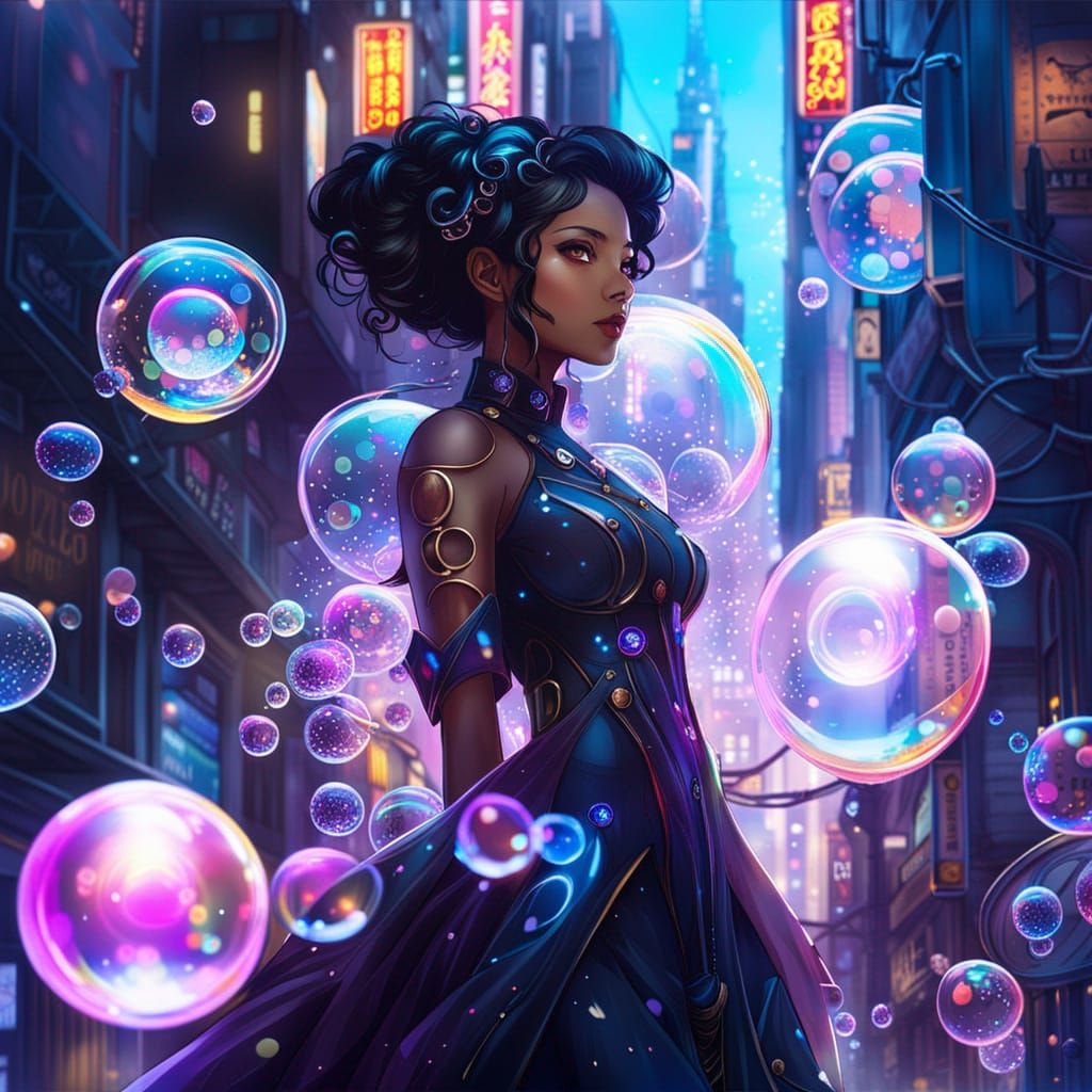 bubbles - AI Generated Artwork - NightCafe Creator