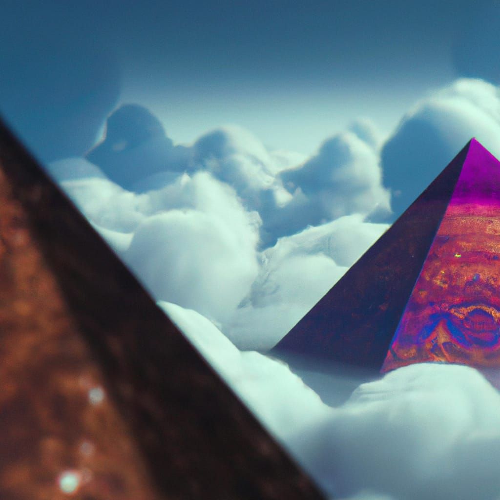 Pyramids - AI Generated Artwork - NightCafe Creator