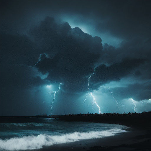 Hail storm on the Island - Intense Tropical Storm Unleashes ...