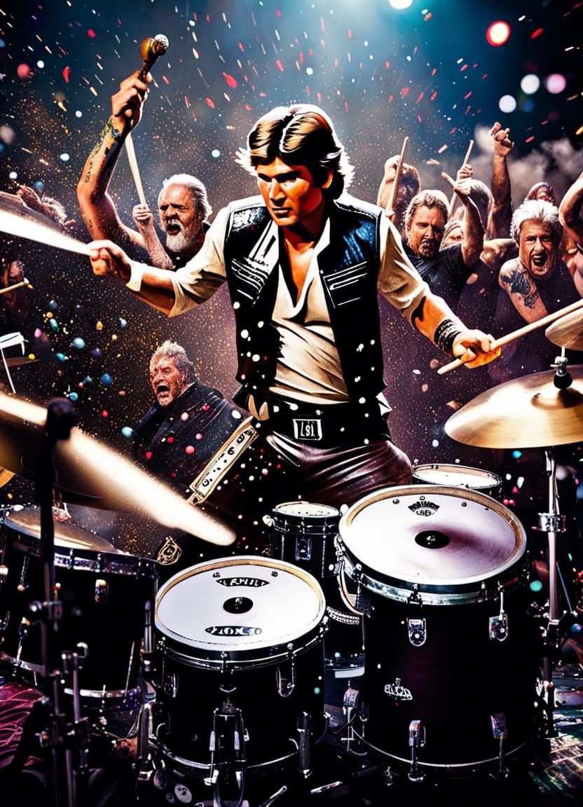 Drum Solo - AI Generated Artwork - NightCafe Creator