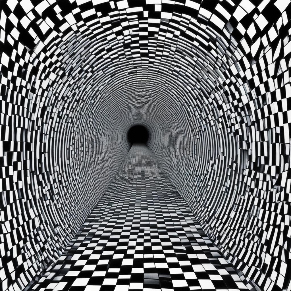 Trippy Tunnel - AI Generated Artwork - NightCafe Creator