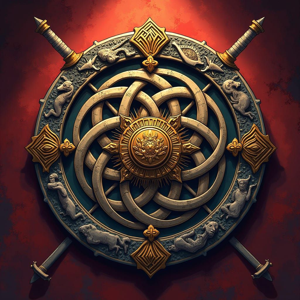 The Holy Symbol of Sports - Medieval Sports Holy Symbol in A...