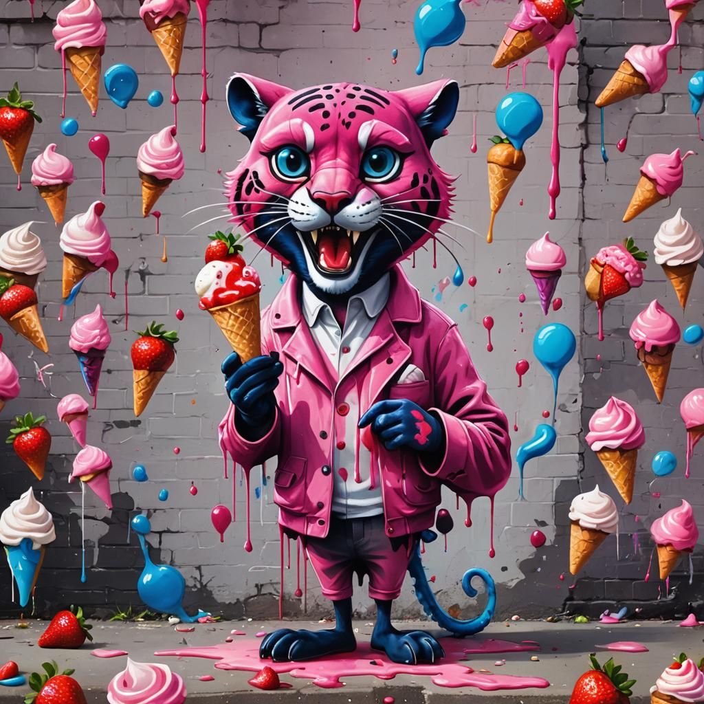 Urban pink - AI Generated Artwork - NightCafe Creator