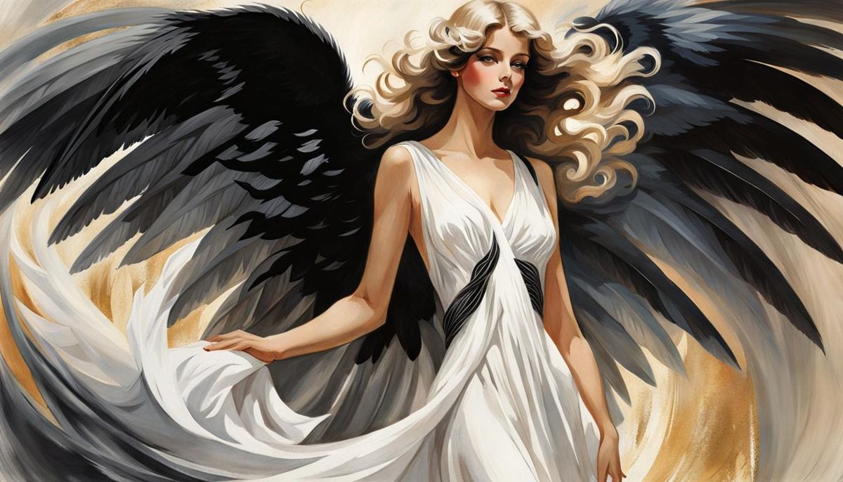 Tainted Angel - AI Generated Artwork - NightCafe Creator