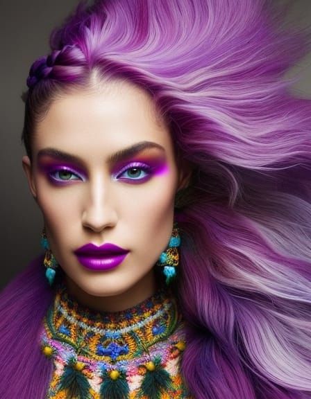 Violet - AI Generated Artwork - NightCafe Creator