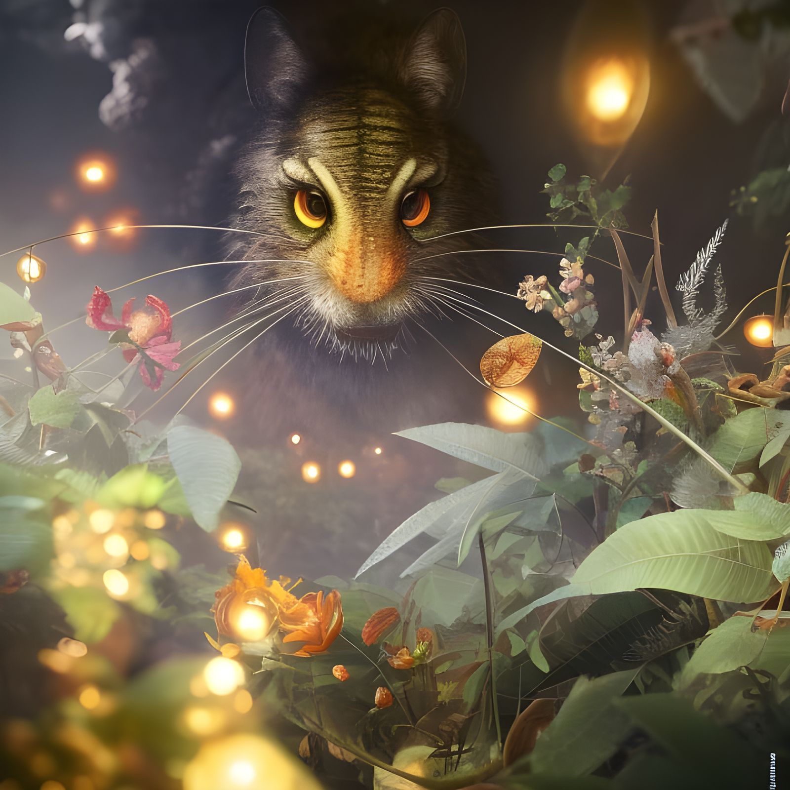 Magic Kitty: Much Calmer... - AI Generated Artwork - NightCafe Creator