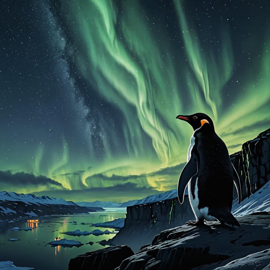 Arctic Nights - AI Generated Artwork - NightCafe Creator