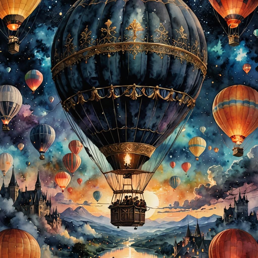 Ballons - AI Generated Artwork - NightCafe Creator