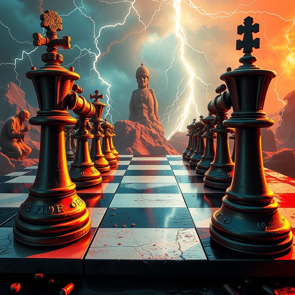 Surreal chess high-voltage - Ethereal Chess in a High-Voltag...