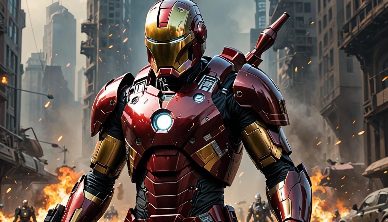 Iron Man - AI Generated Artwork - NightCafe Creator