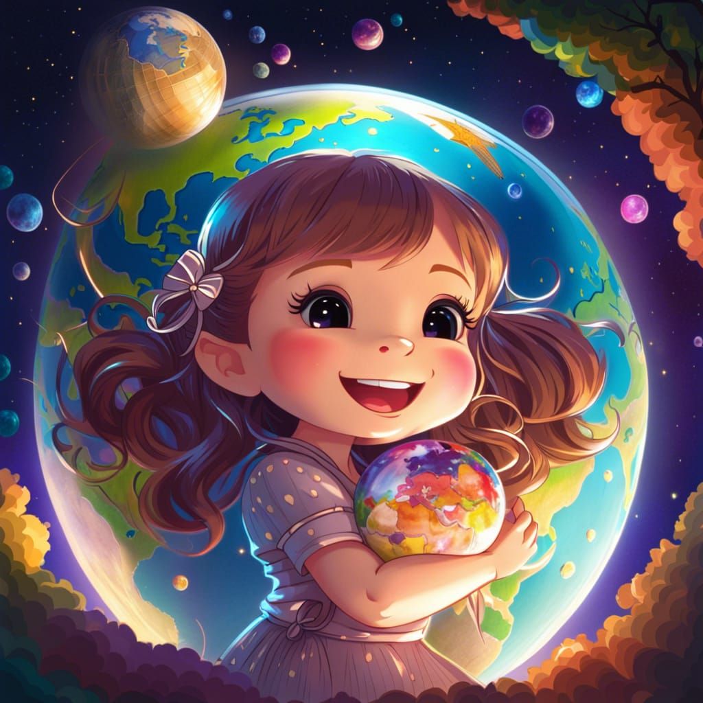 "A hug for the world" an official FTE appreciation award 🏆 - AI Generated Artwork - NightCafe ...