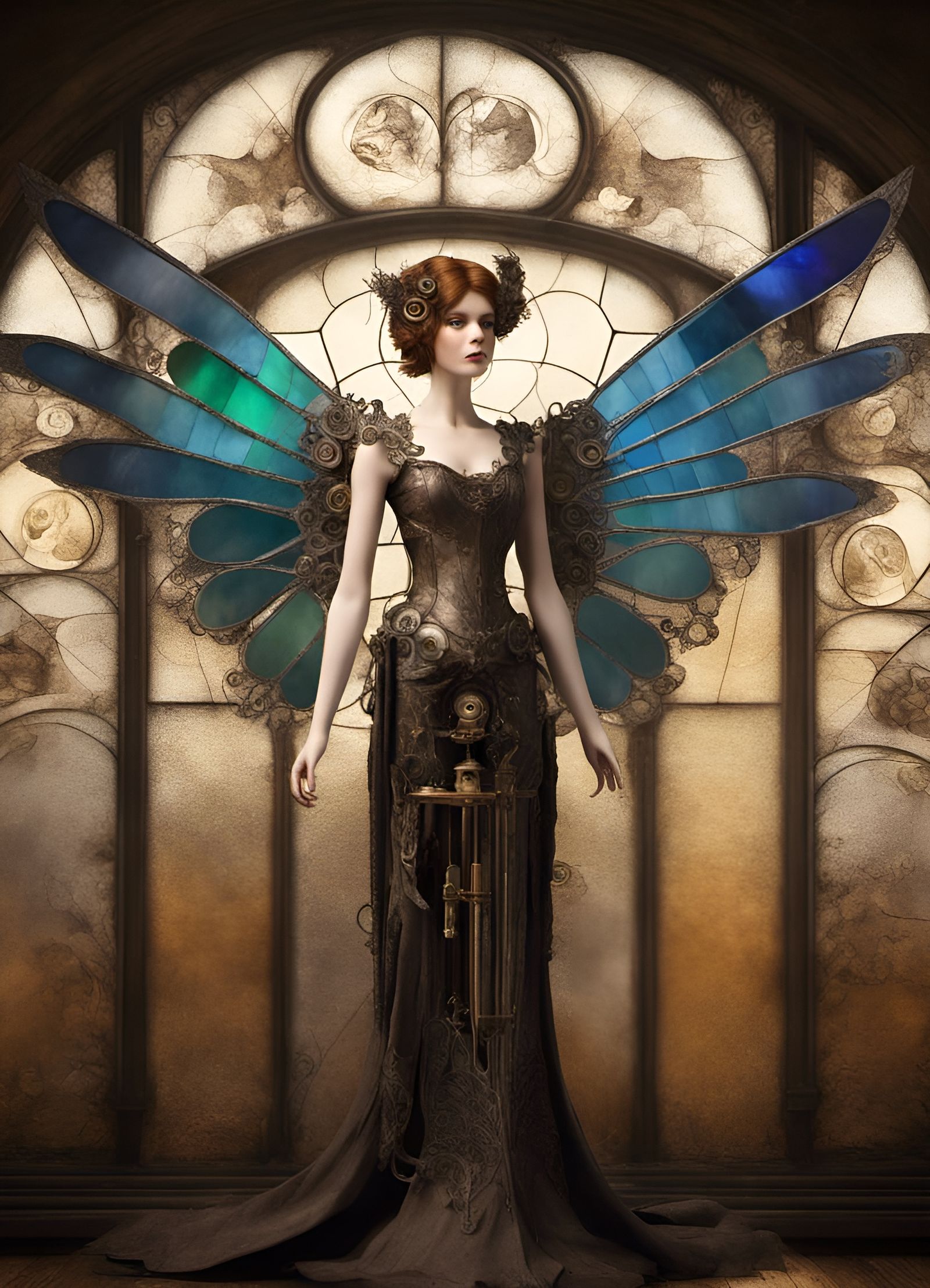 Fragile Angel - AI Generated Artwork - NightCafe Creator