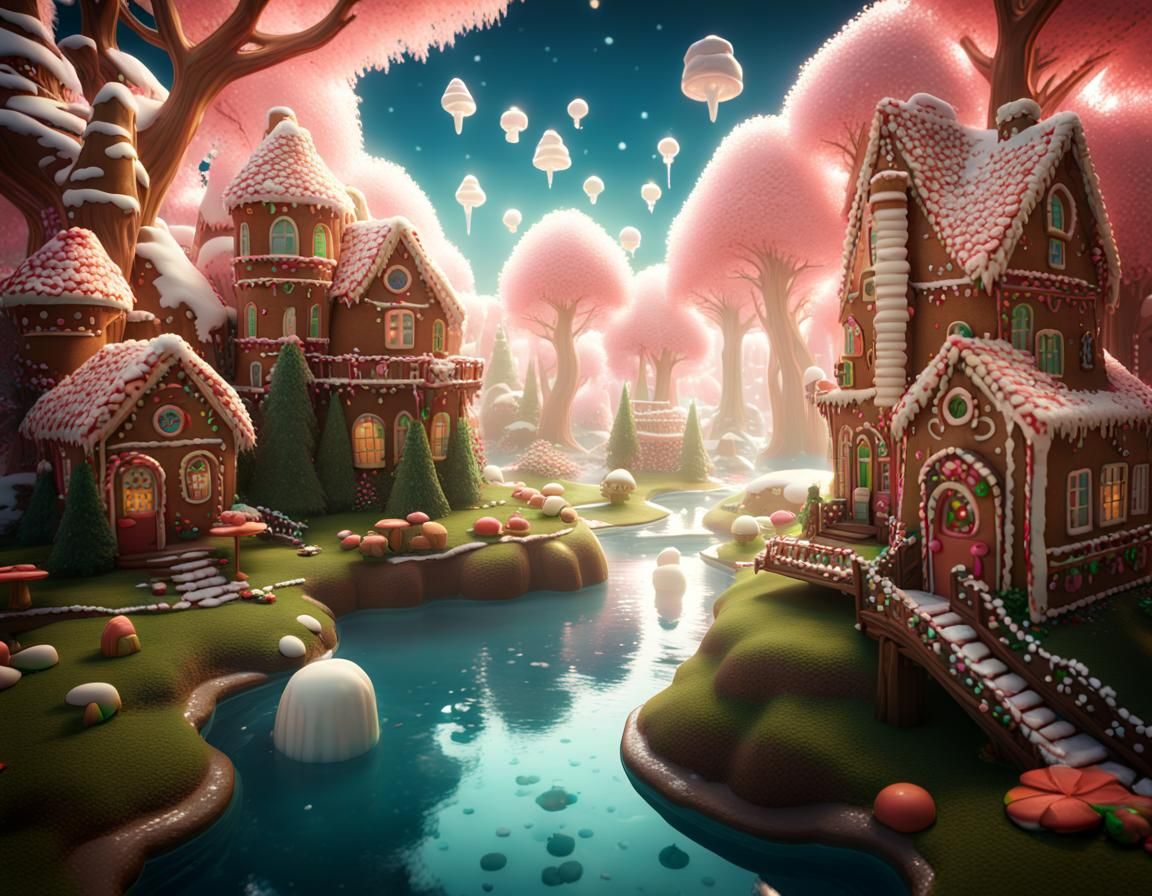 Candy Wonderland | @EddieCelis2112 @evermyst - AI Generated Artwork - NightCafe Creator